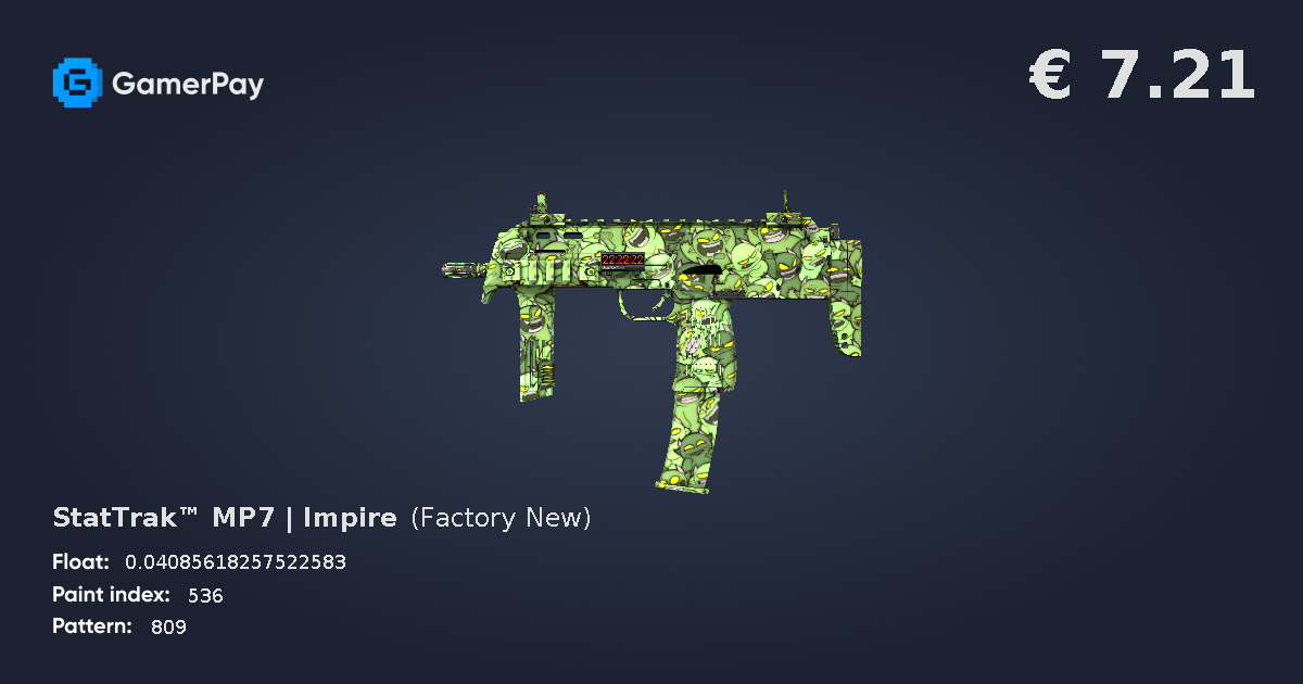StatTrak™ MP7 | Impire on GamerPay