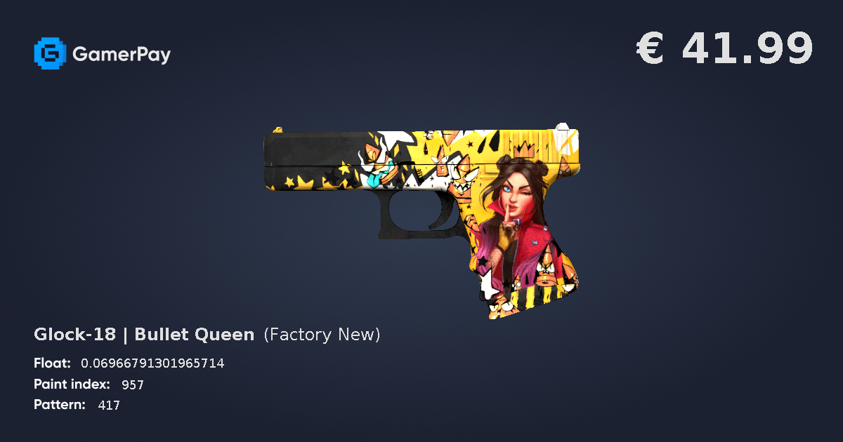 Glock-18 | Bullet Queen on GamerPay