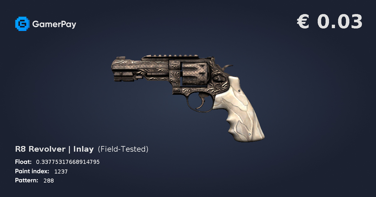 R8 Revolver | Inlay on GamerPay