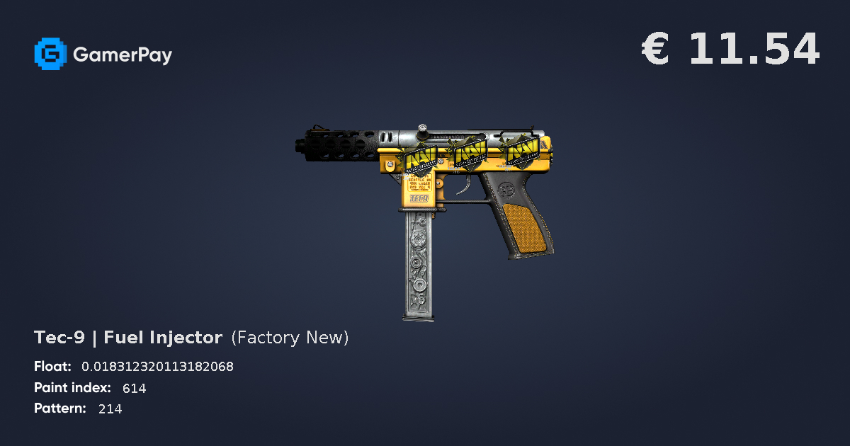 Tec-9 | Fuel Injector on GamerPay