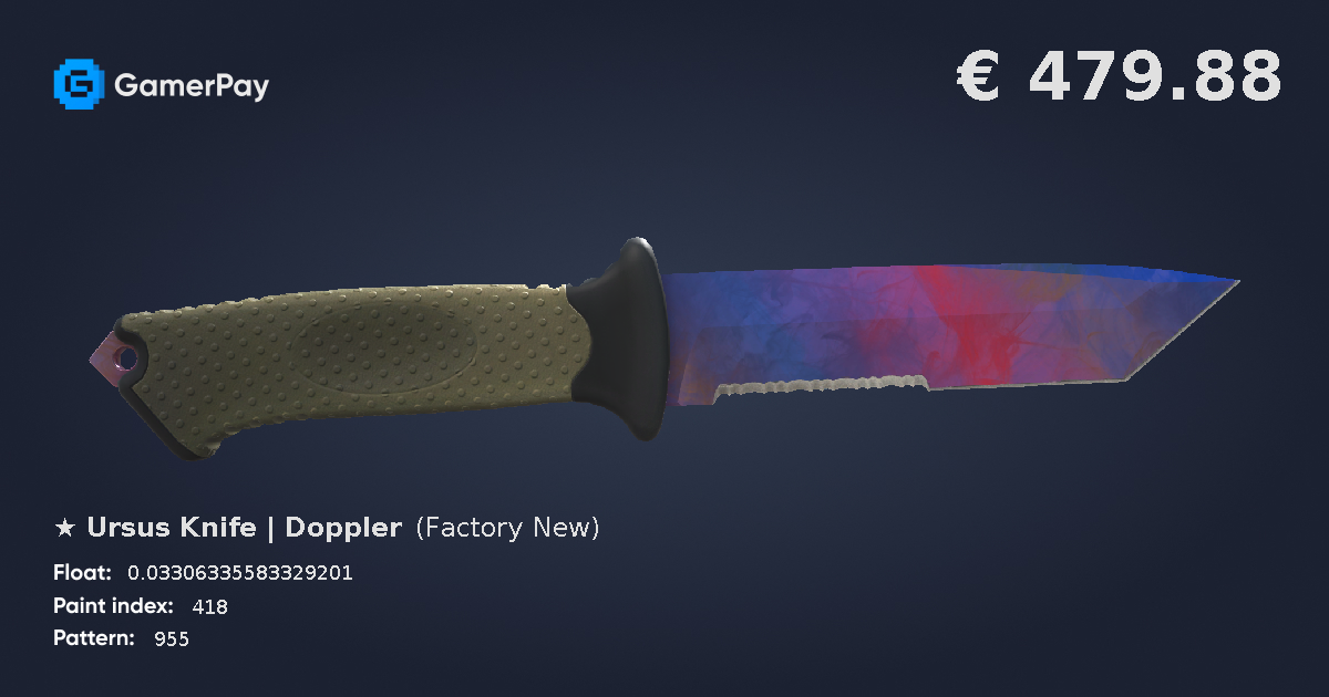 Ursus Knife | Doppler Phase 1 on GamerPay
