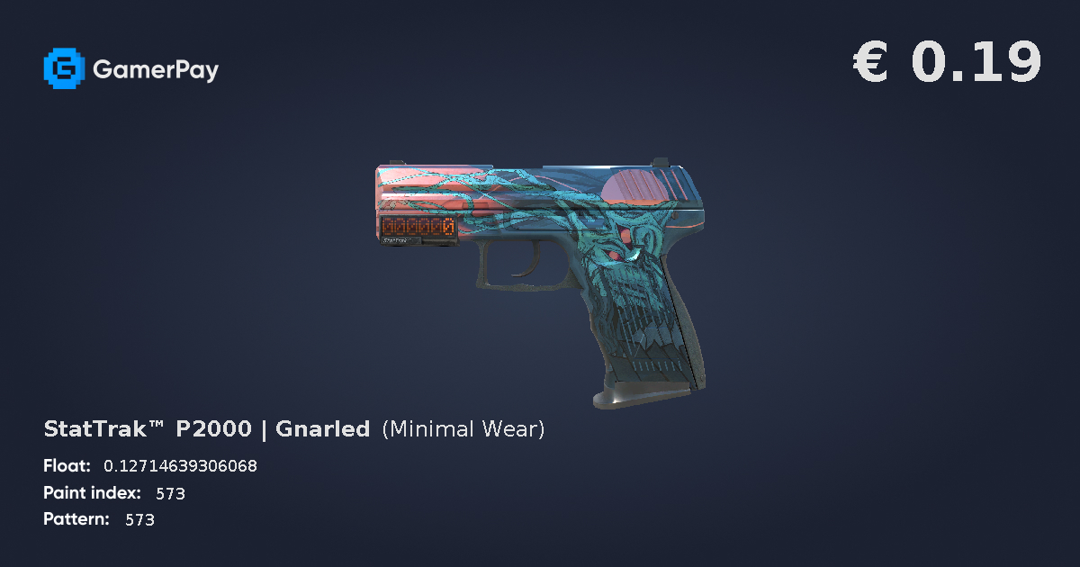 StatTrak™ P2000 | Gnarled on GamerPay