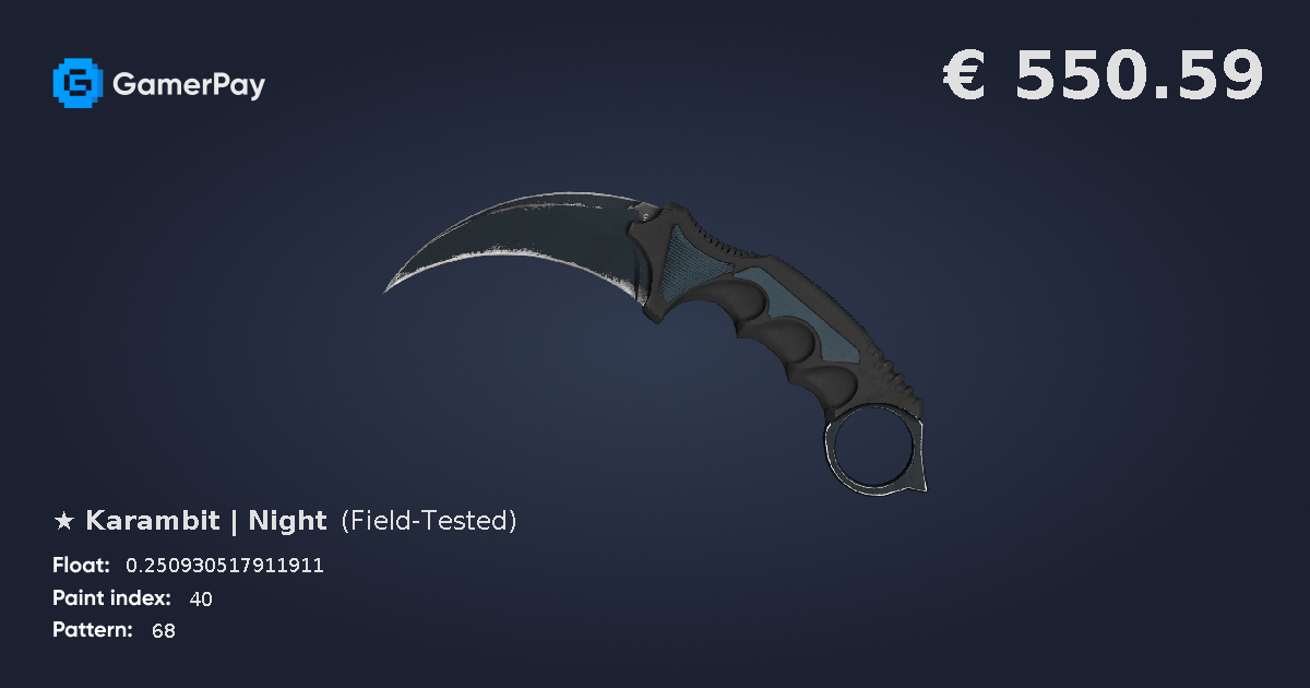 Karambit | Night on GamerPay