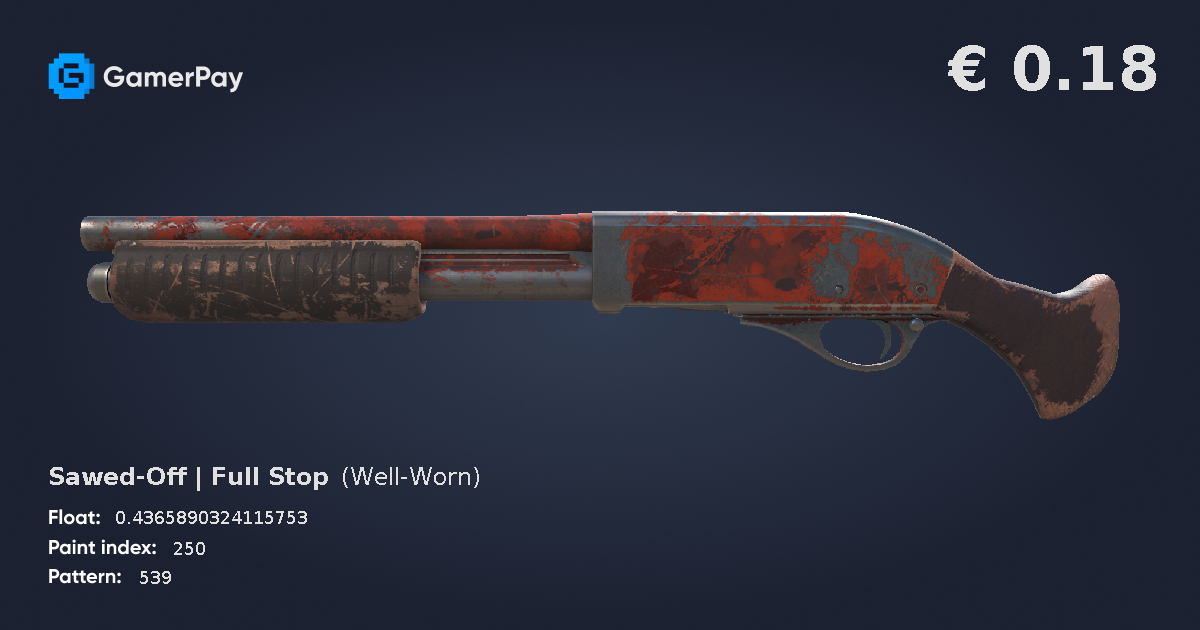 Sawed-Off | Full Stop on GamerPay