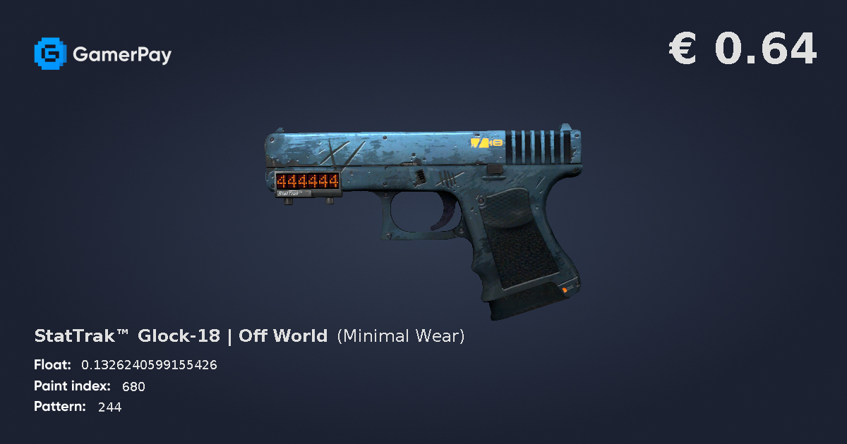 StatTrak™ Glock-18 | Off World on GamerPay