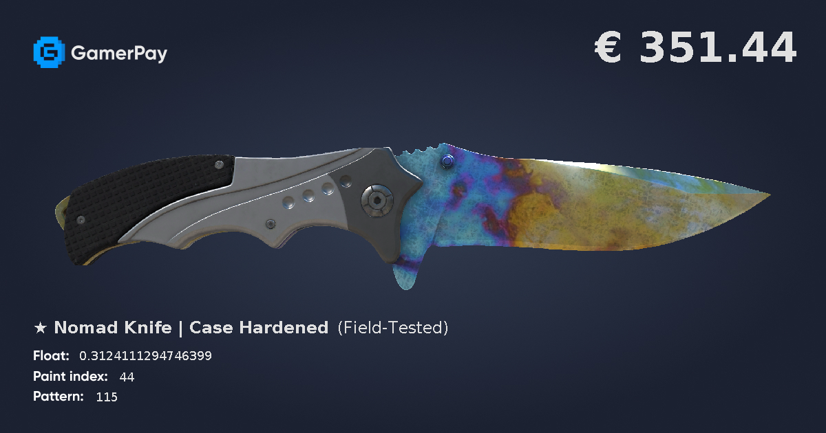 Nomad Knife | Case Hardened on GamerPay
