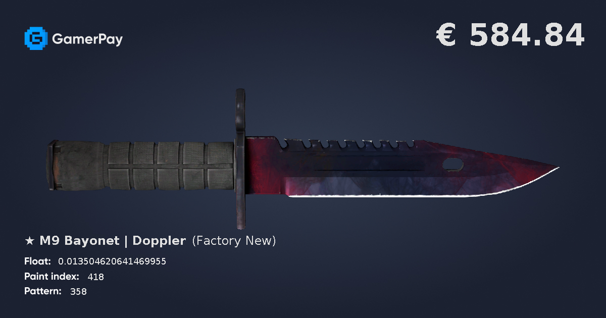 M9 Bayonet | Doppler Phase 1 on GamerPay