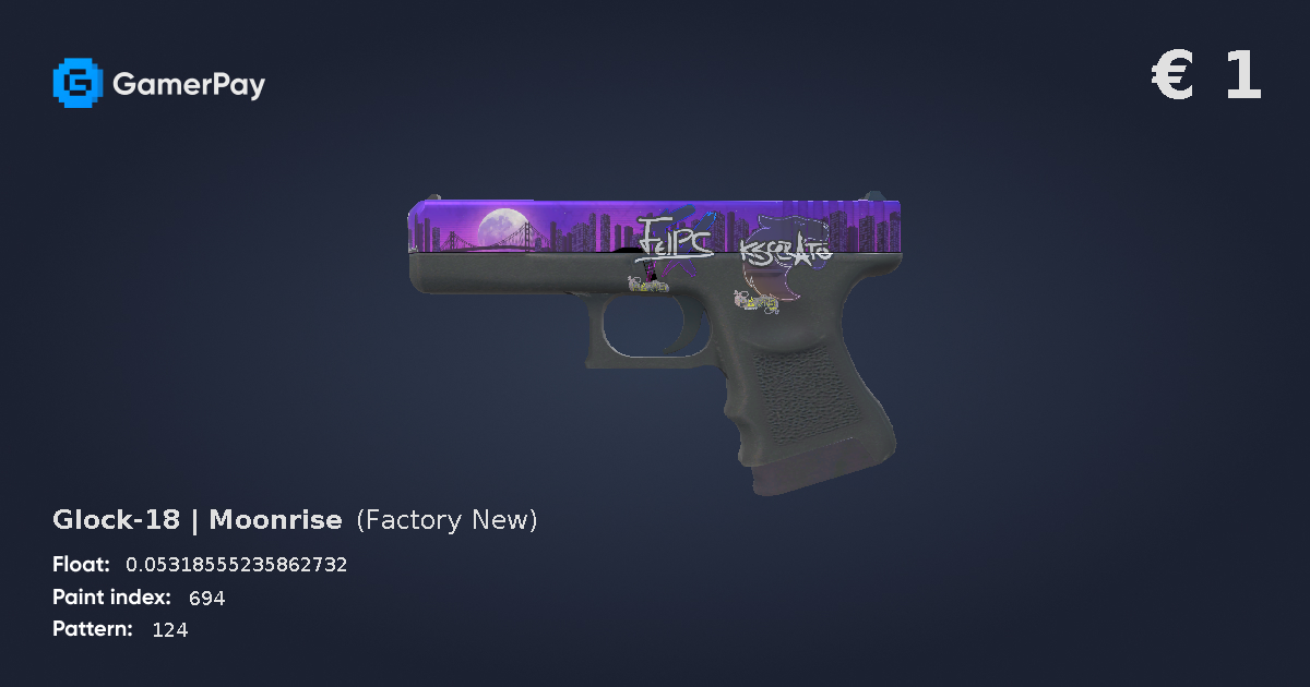 Glock-18 | Moonrise on GamerPay