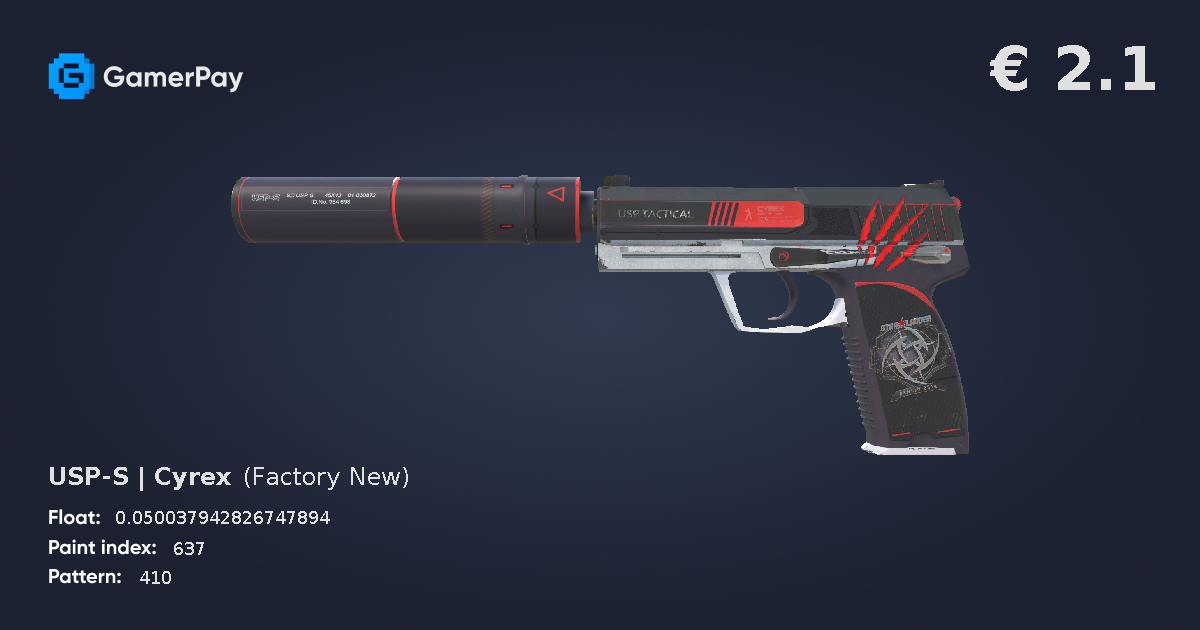 USP-S | Cyrex on GamerPay