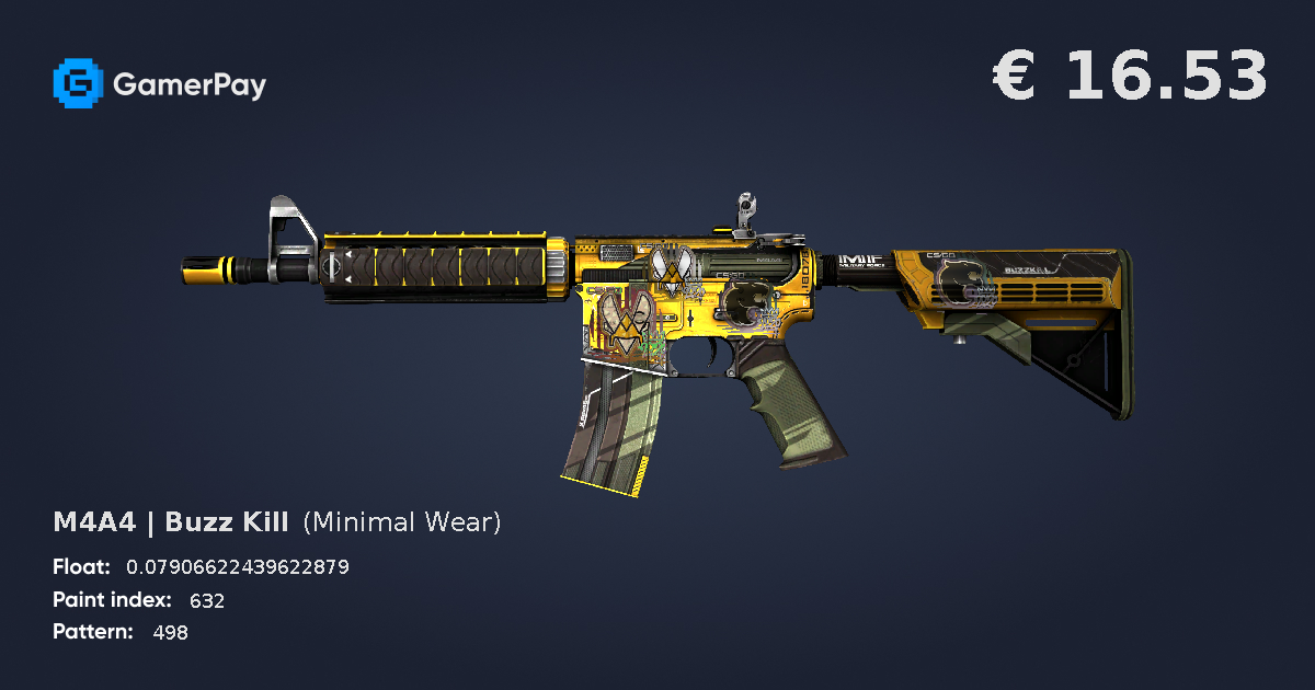 M4A4 | Buzz Kill on GamerPay