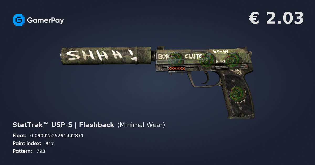StatTrak™ USP-S | Flashback on GamerPay