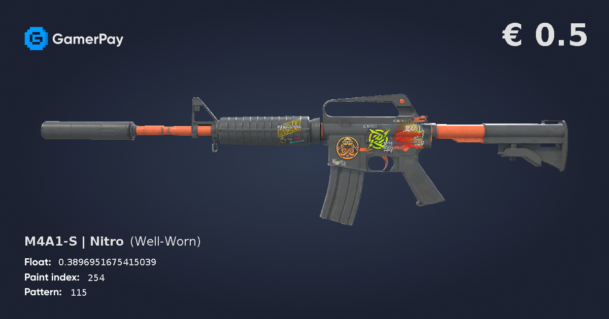 M4A1-S | Nitro on GamerPay