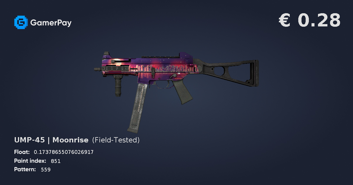UMP-45 | Moonrise on GamerPay