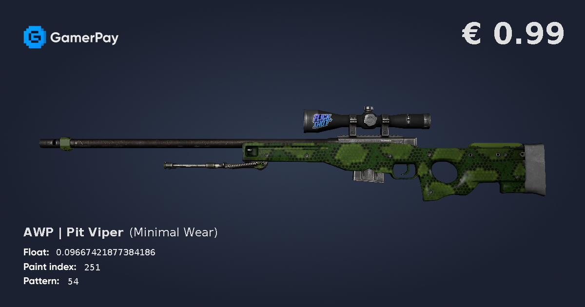AWP | Pit Viper on GamerPay