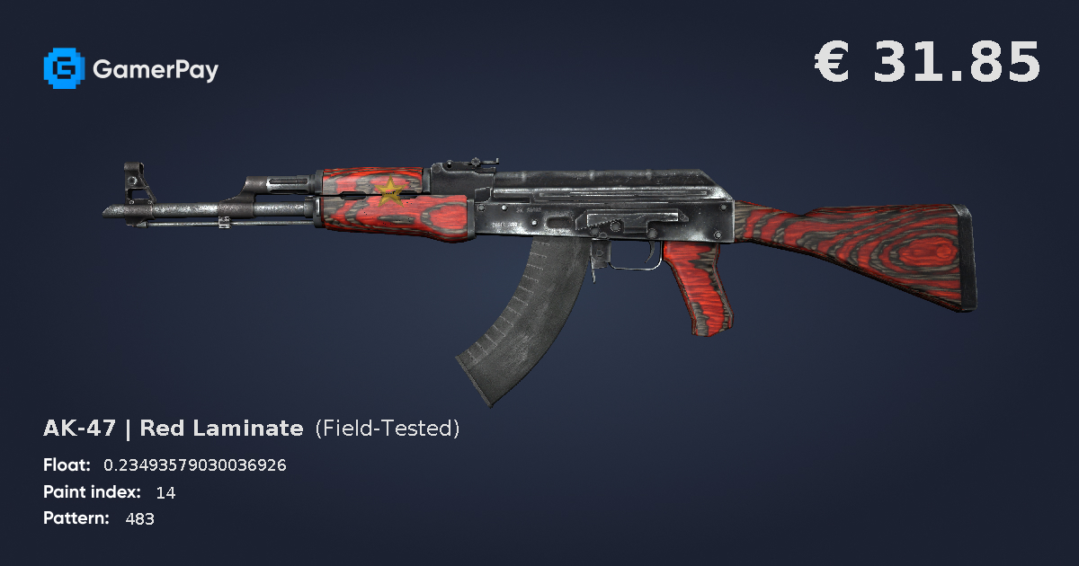 AK-47 | Red Laminate on GamerPay