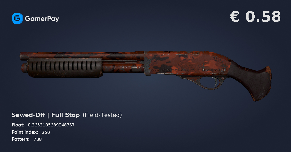 Sawed-Off | Full Stop on GamerPay