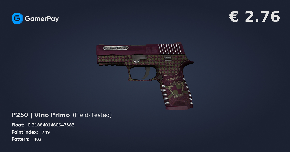 P250 | Vino Primo on GamerPay