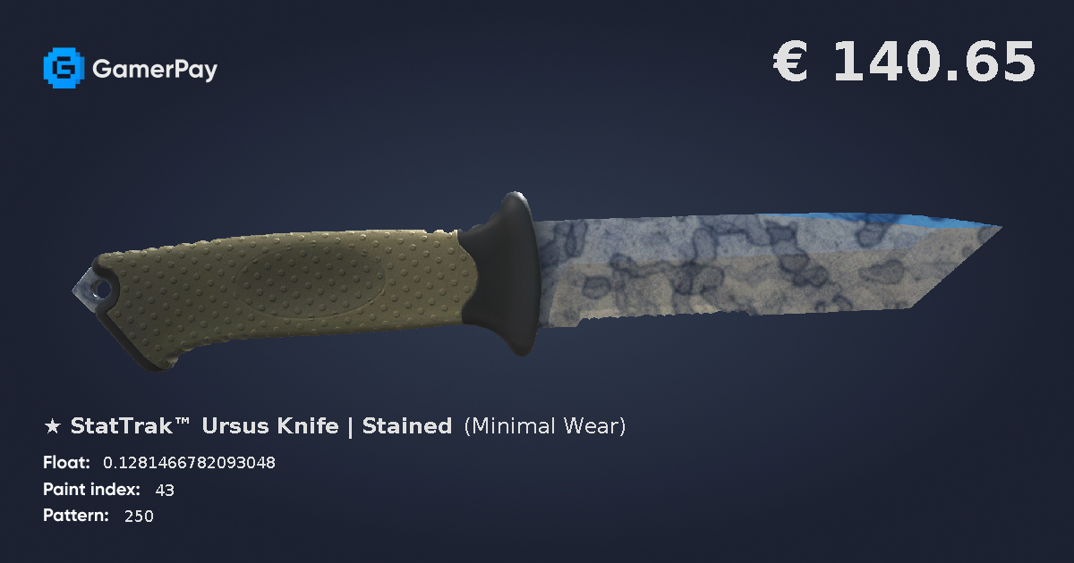 StatTrak™ Ursus Knife | Stained on GamerPay