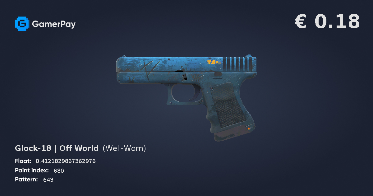 Glock-18 | Off World on GamerPay