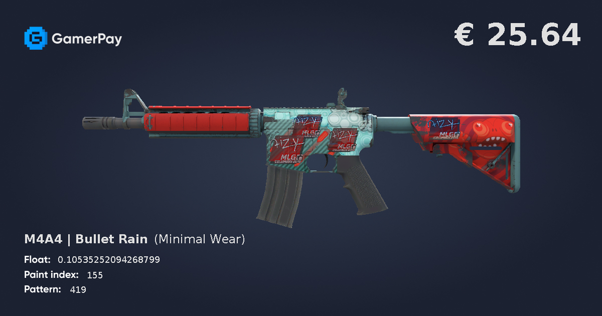 M4A4 | Bullet Rain on GamerPay
