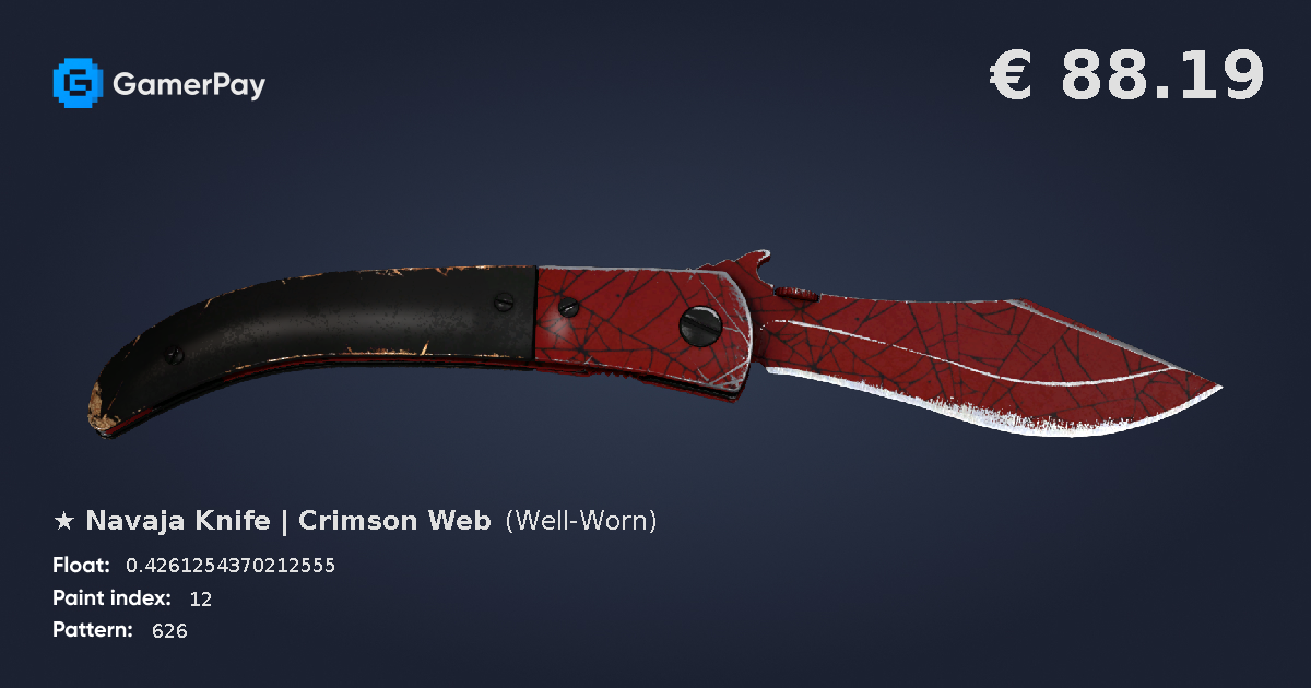 Navaja Knife | Crimson Web on GamerPay