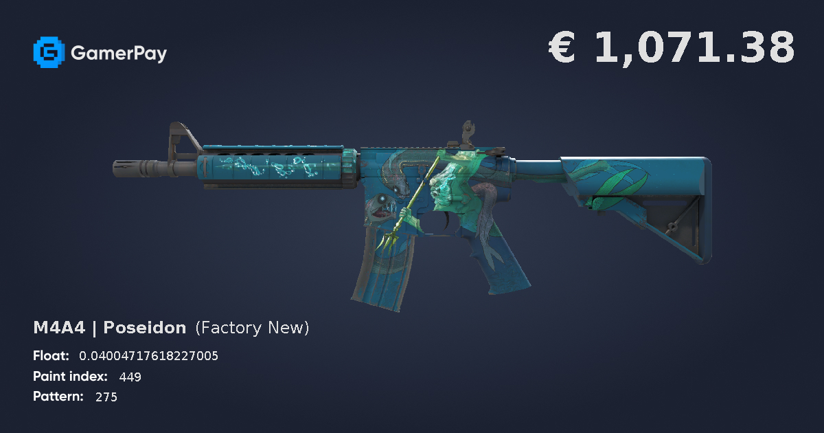 M4A4 | Poseidon on GamerPay
