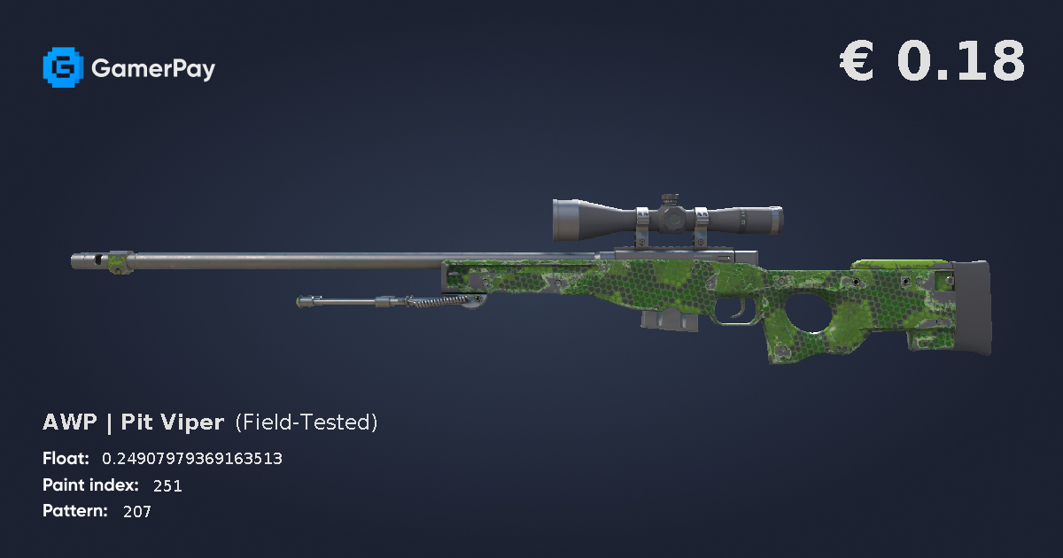 AWP | Pit Viper on GamerPay