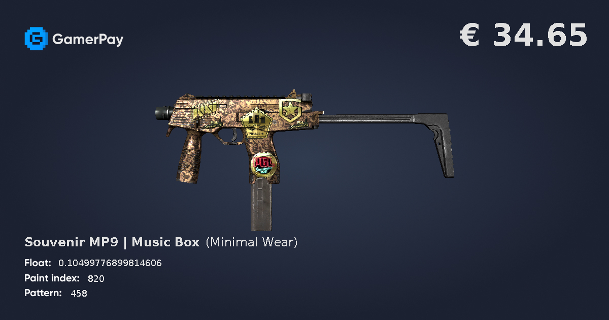 Souvenir MP9 | Music Box on GamerPay