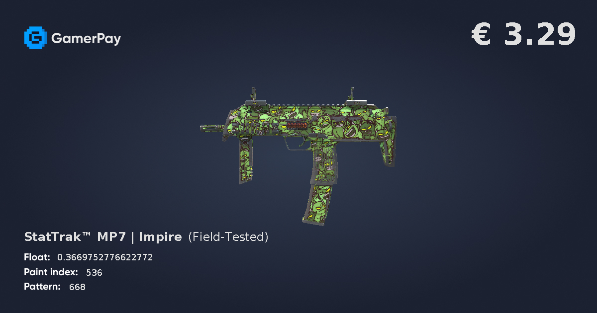 StatTrak™ MP7 | Impire on GamerPay