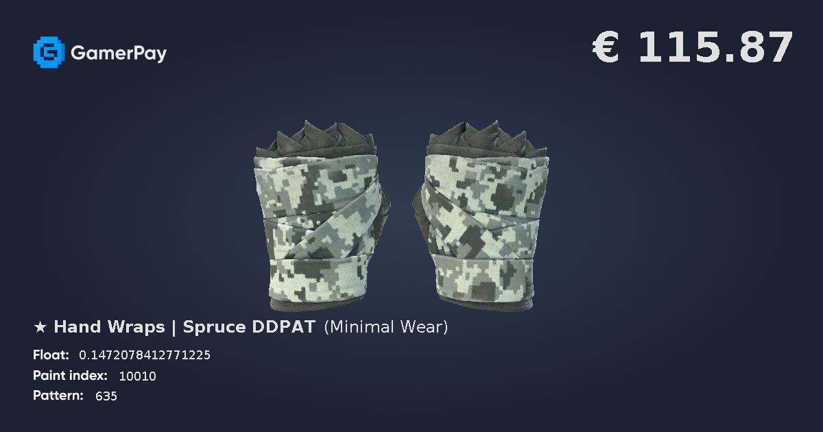 Hand Wraps | Spruce DDPAT on GamerPay