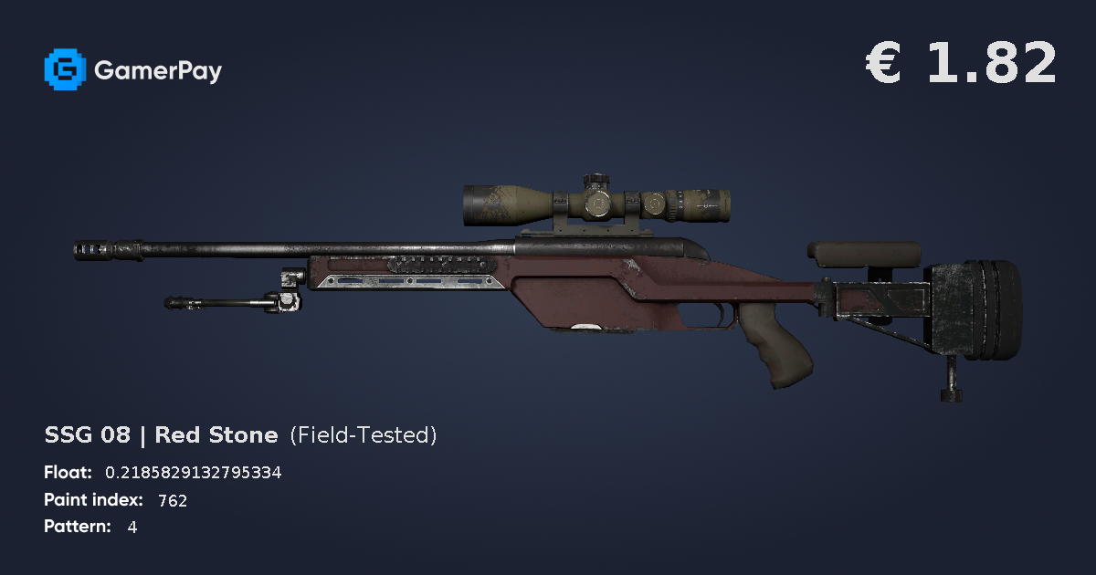 SSG 08 | Red Stone on GamerPay