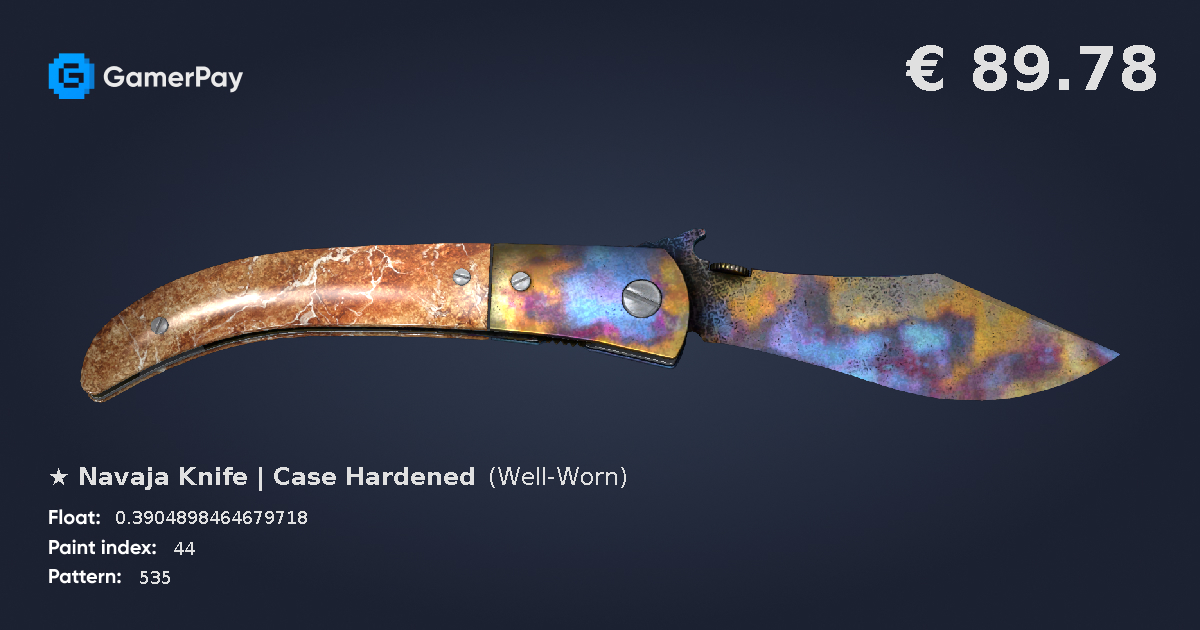 Navaja Knife | Case Hardened on GamerPay