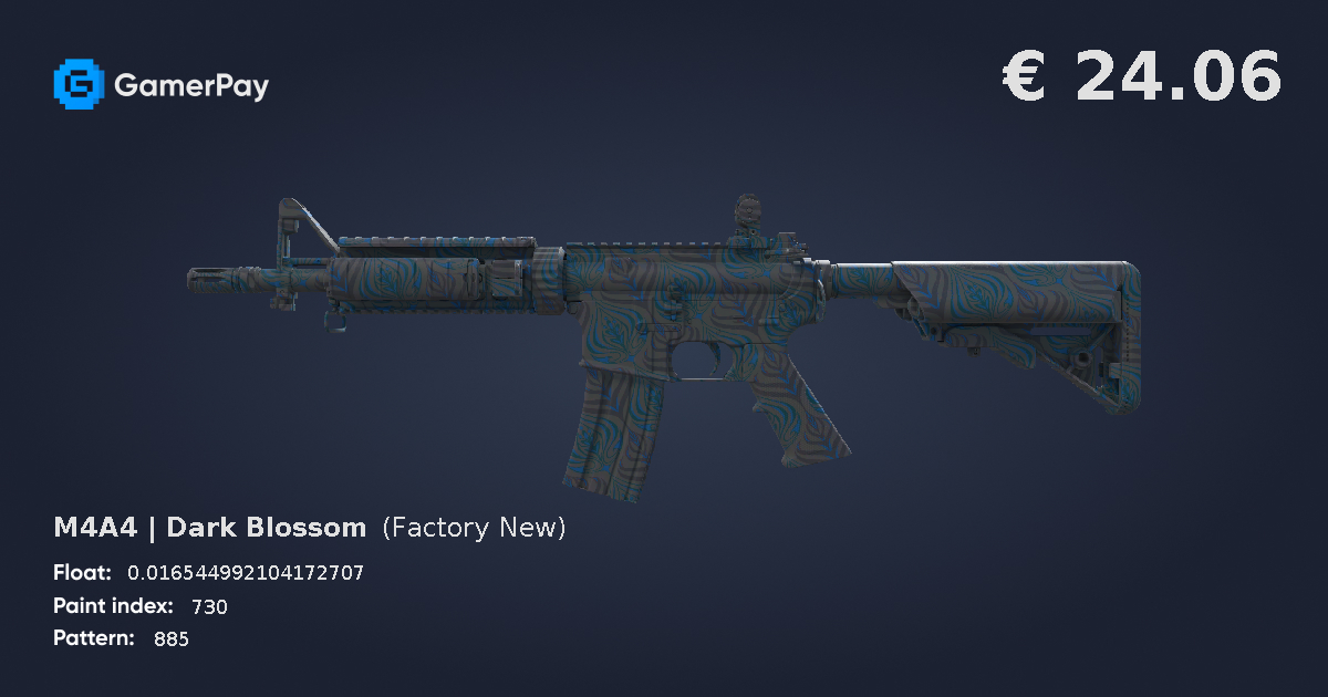 M4A4 | Dark Blossom on GamerPay