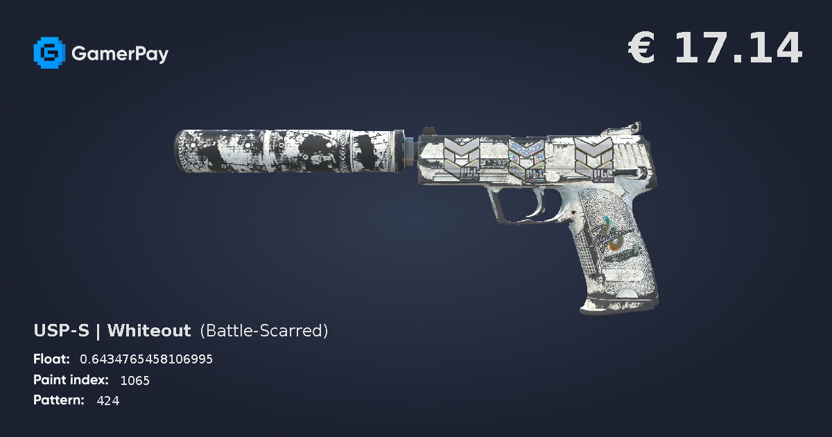 USP-S | Whiteout on GamerPay
