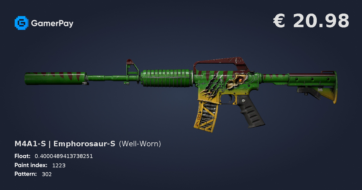 M4A1-S | Emphorosaur-S on GamerPay