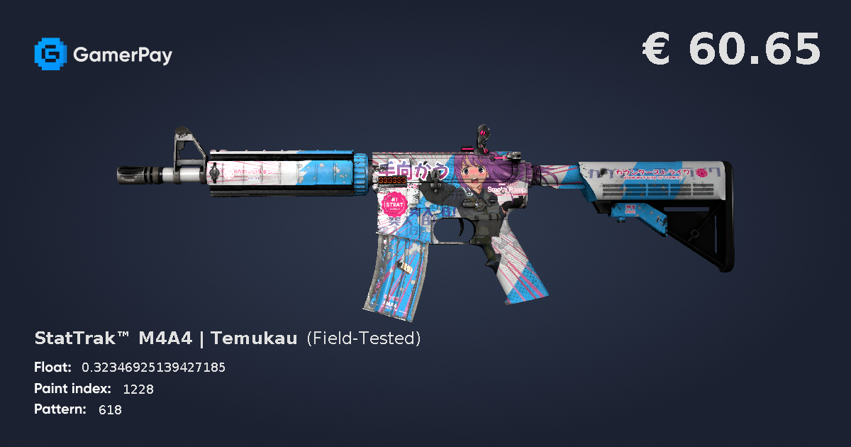 StatTrak™ M4A4 | Temukau on GamerPay