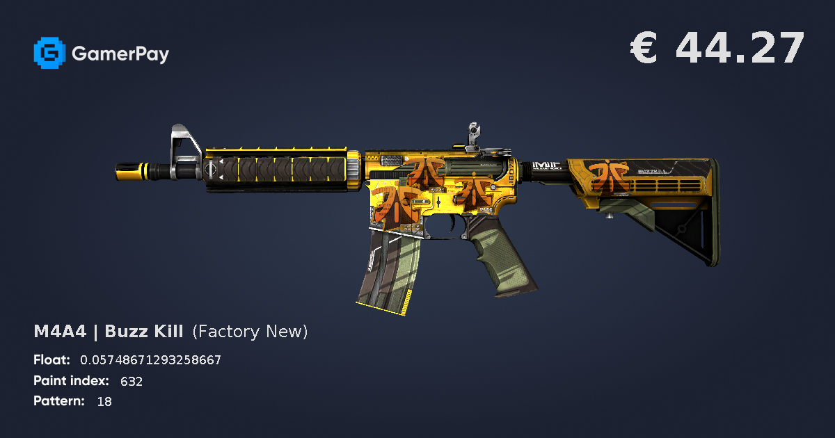 M4A4 | Buzz Kill on GamerPay