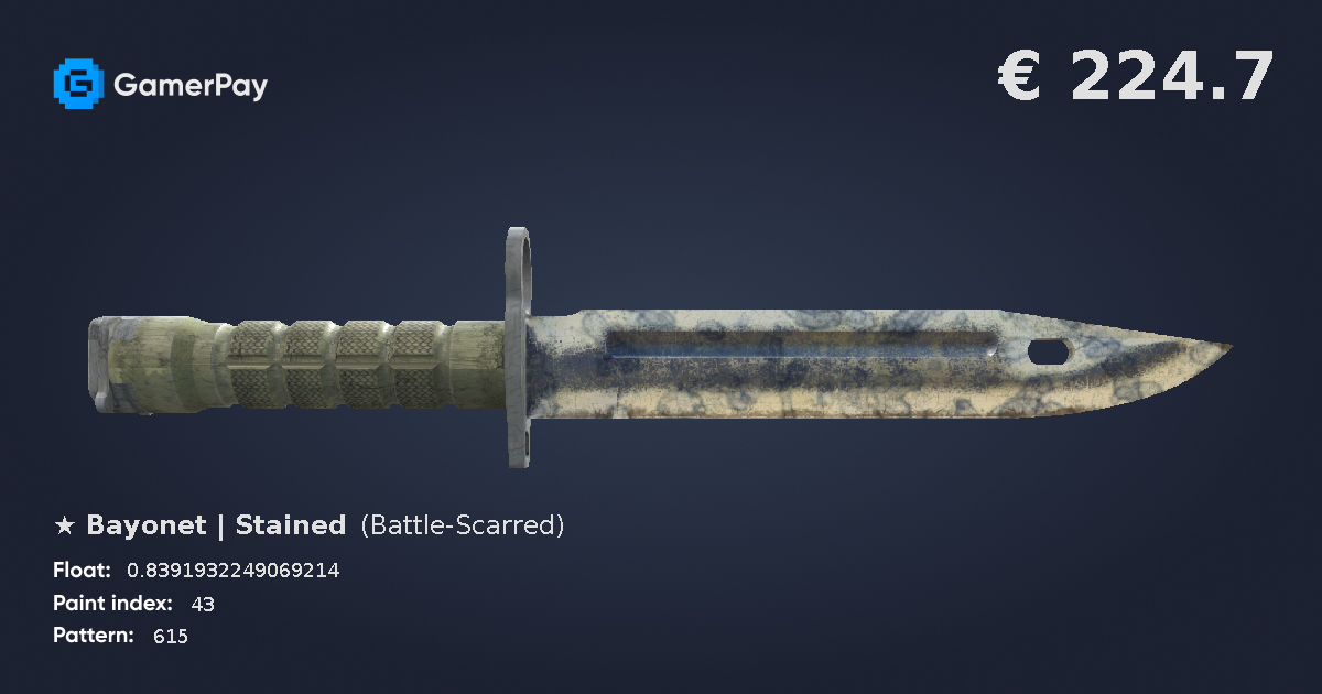 Bayonet | Stained on GamerPay