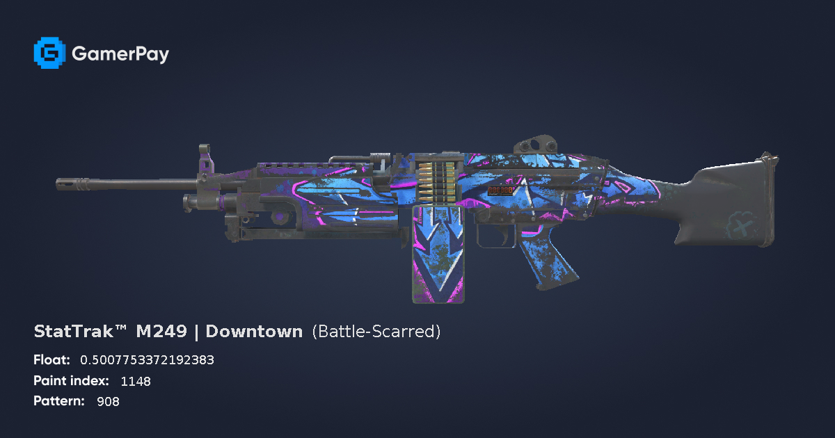 StatTrak™ M249 | Downtown on GamerPay