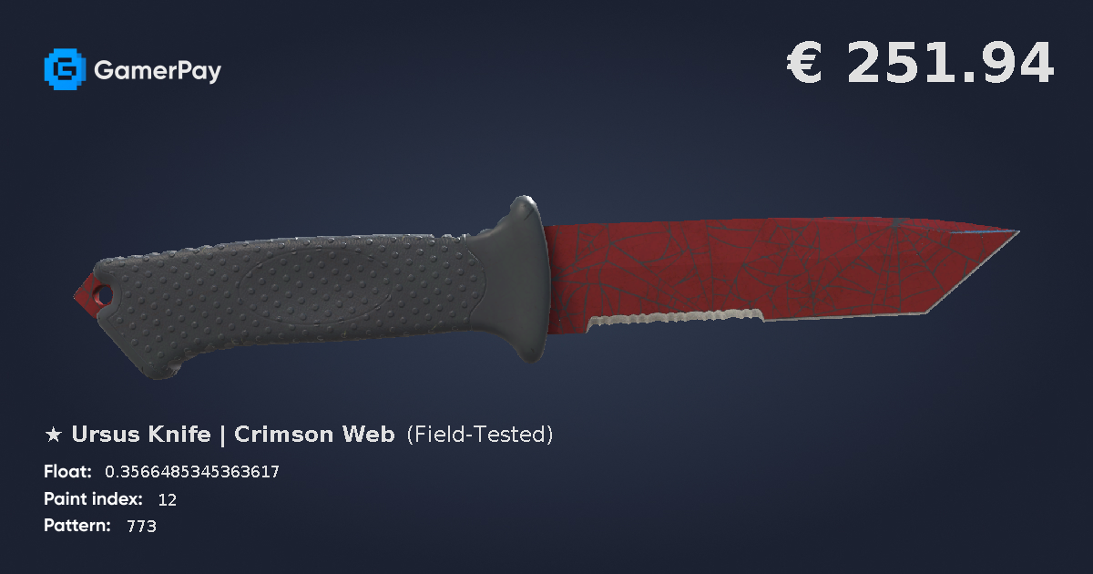 Ursus Knife | Crimson Web on GamerPay