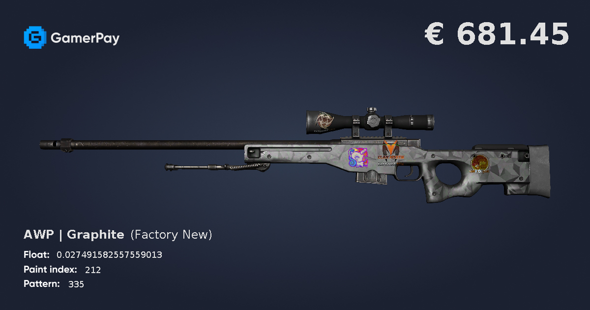 AWP | Graphite on GamerPay