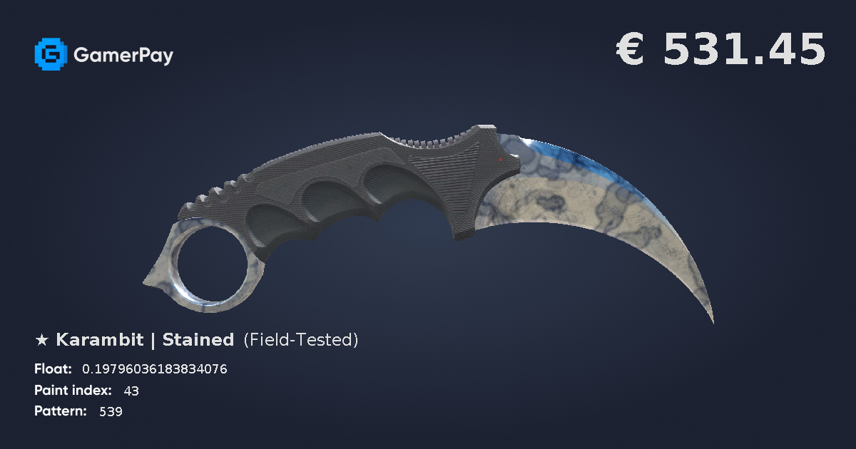 Karambit | Stained on GamerPay