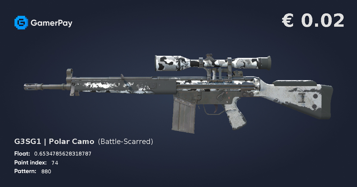 G3SG1 | Polar Camo on GamerPay