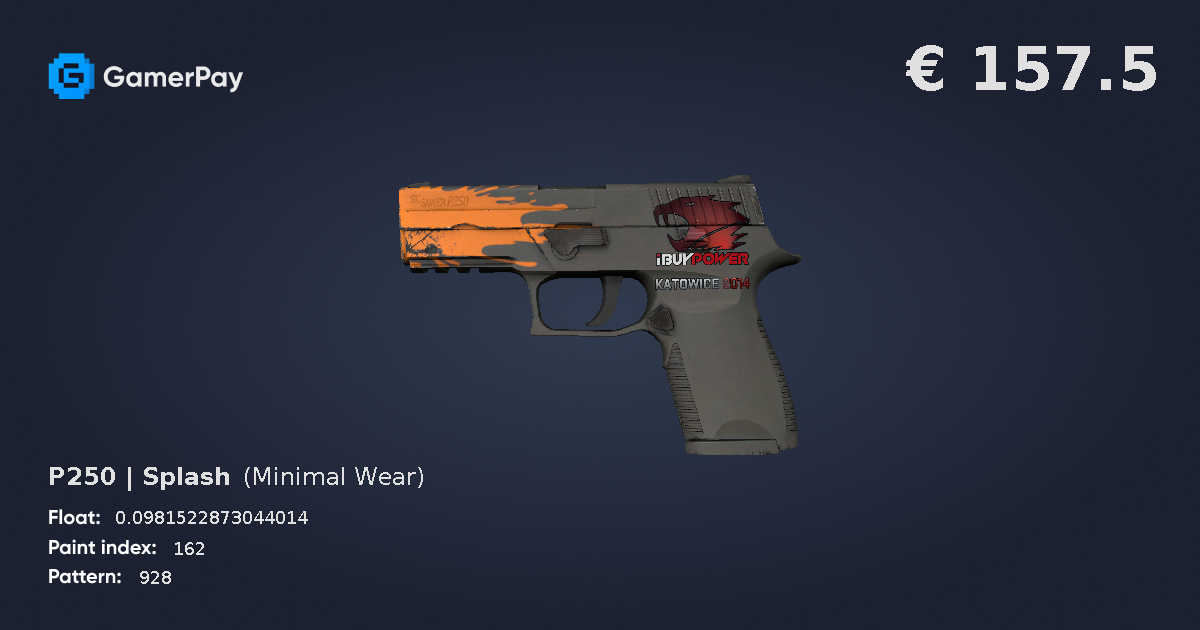 P250 Splash On GamerPay p250-splash-on-gamerpay