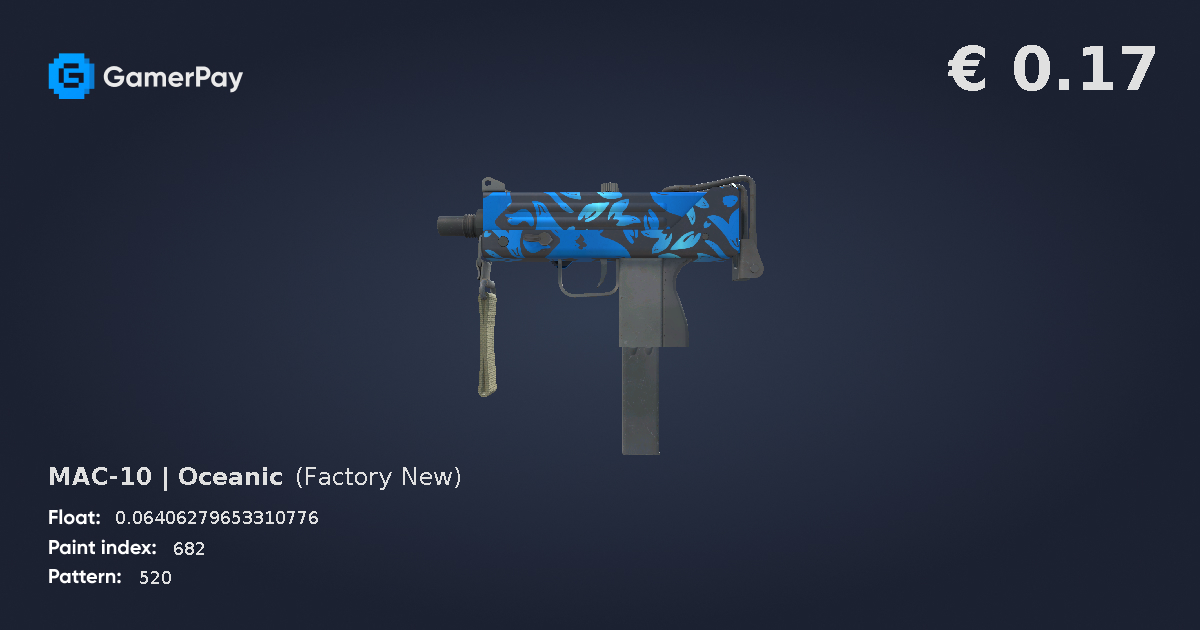 MAC-10 | Oceanic on GamerPay