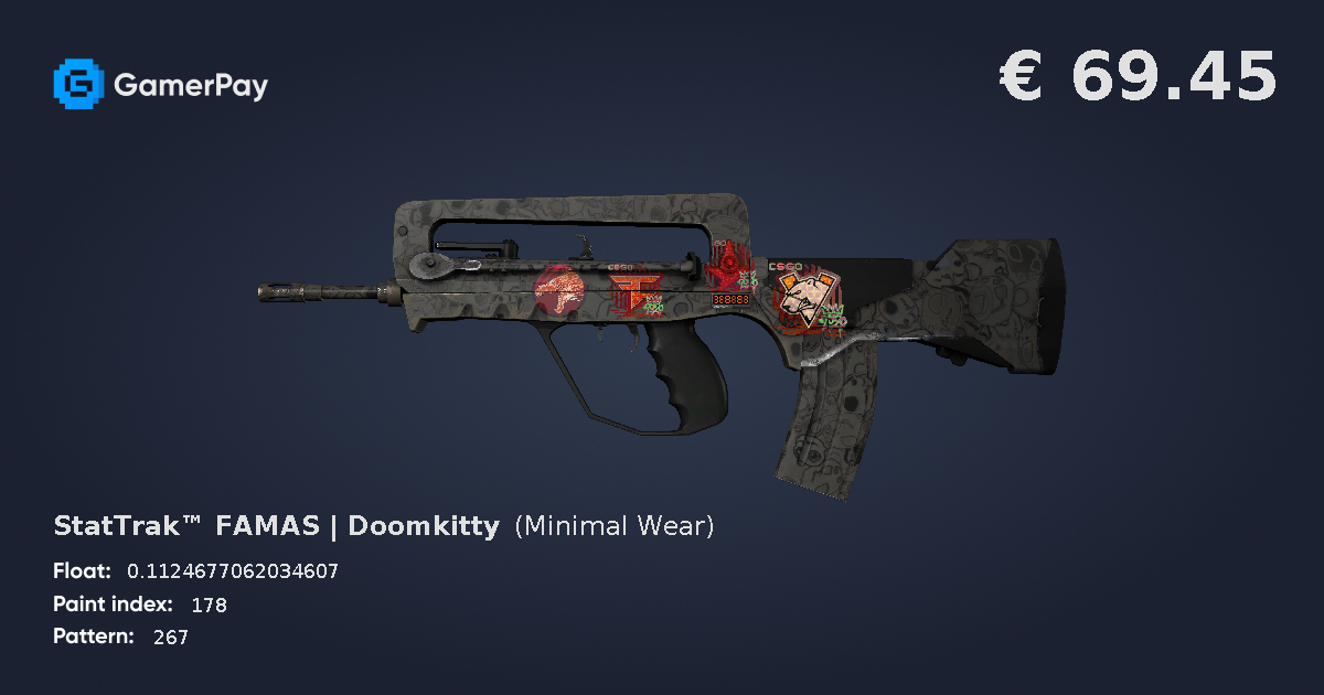 StatTrak™ FAMAS | Doomkitty on GamerPay