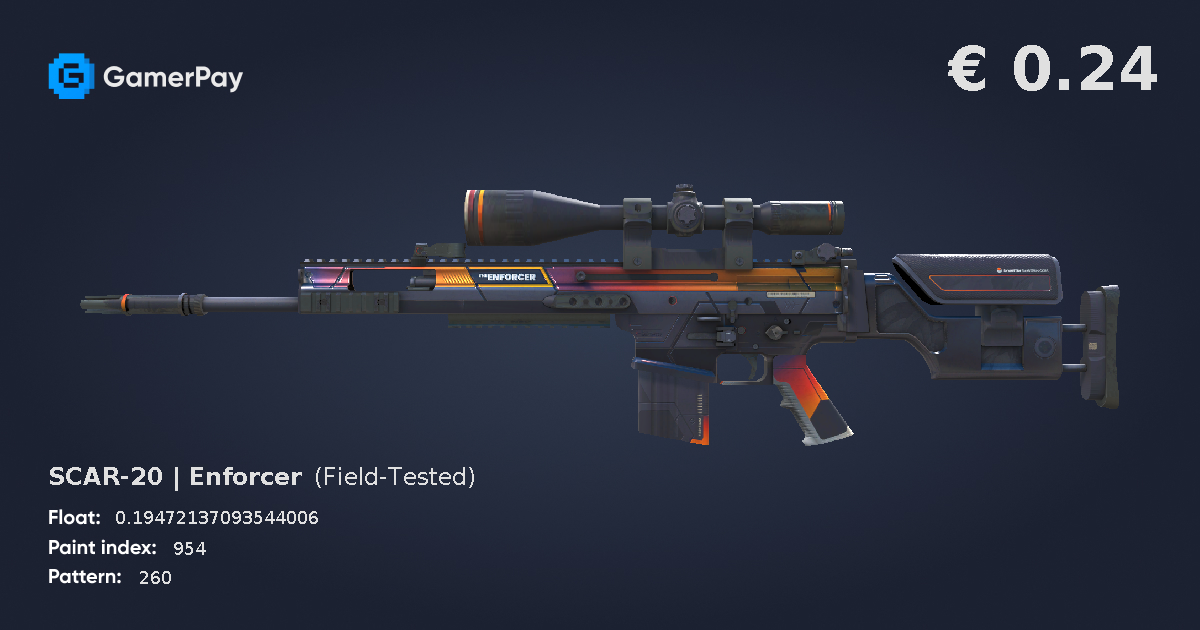 SCAR-20 | Enforcer on GamerPay