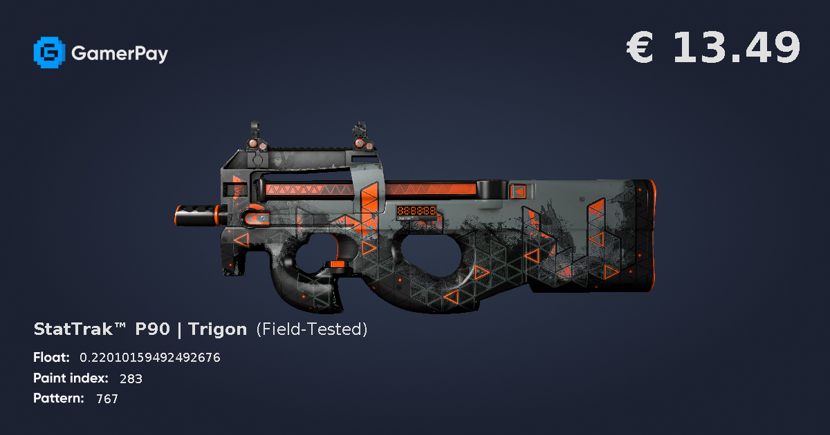 StatTrak™ P90 | Trigon on GamerPay