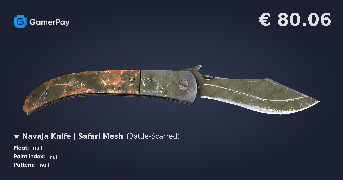 Navaja Knife | Safari Mesh on GamerPay