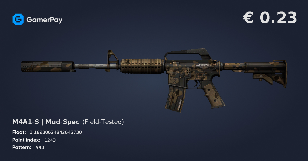 M4A1-S | Mud-Spec on GamerPay